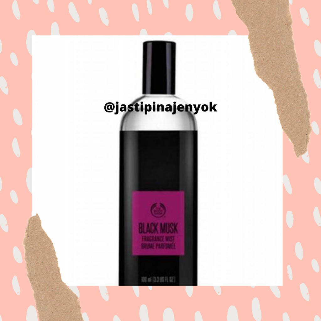 Jual The Body Shop Black Musk Body Mist 100ml (100% Original) | Shopee ...