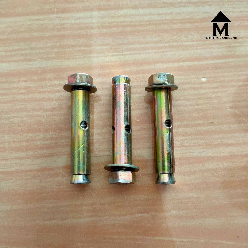 Jual Baut Beton Dinabolt Dynabolt 10x50 (5cm) | Shopee Indonesia