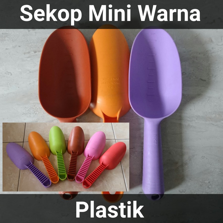 Jual Sekop/Skop Mini Warna, Kebun Taman, Emas NKT | Shopee Indonesia