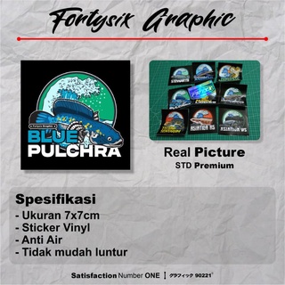 Jual Stiker Channa | Stiker Ikan Predator Channa | Stiker Predator ...