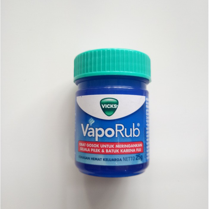 Jual Vicks Viks vaporub 25 gr - Meringankan gejala pilek dan batuk ...