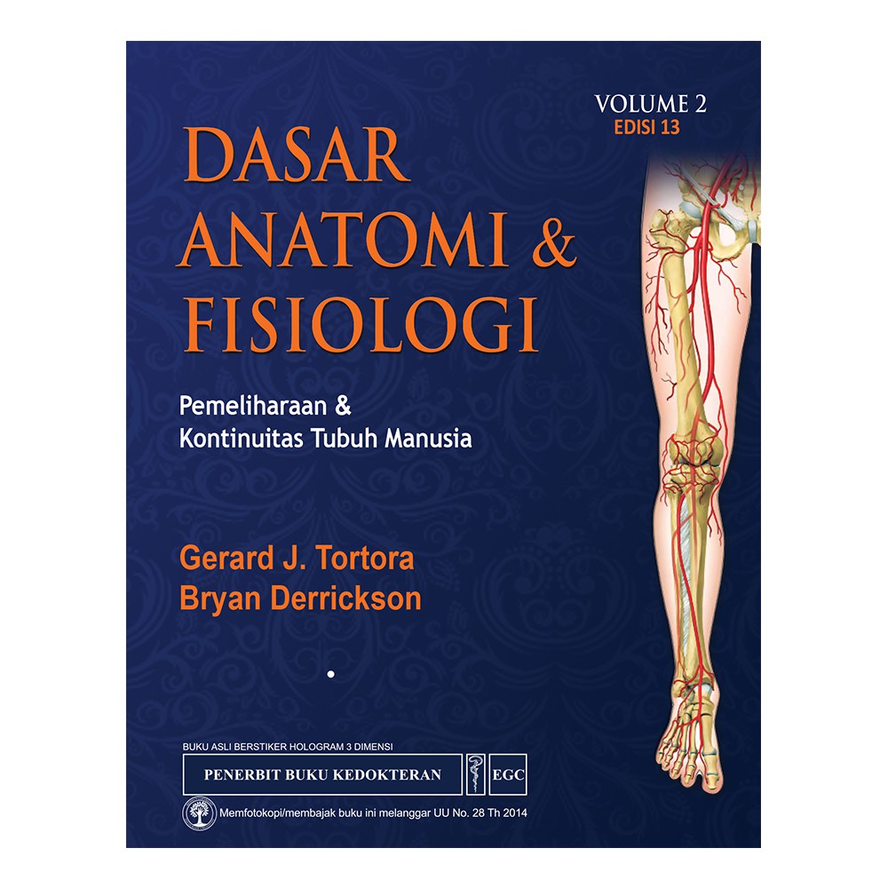 Jual Dasar Anatomi & Fisiologi Vol. 2 Edisi 13 Tortora | Shopee Indonesia