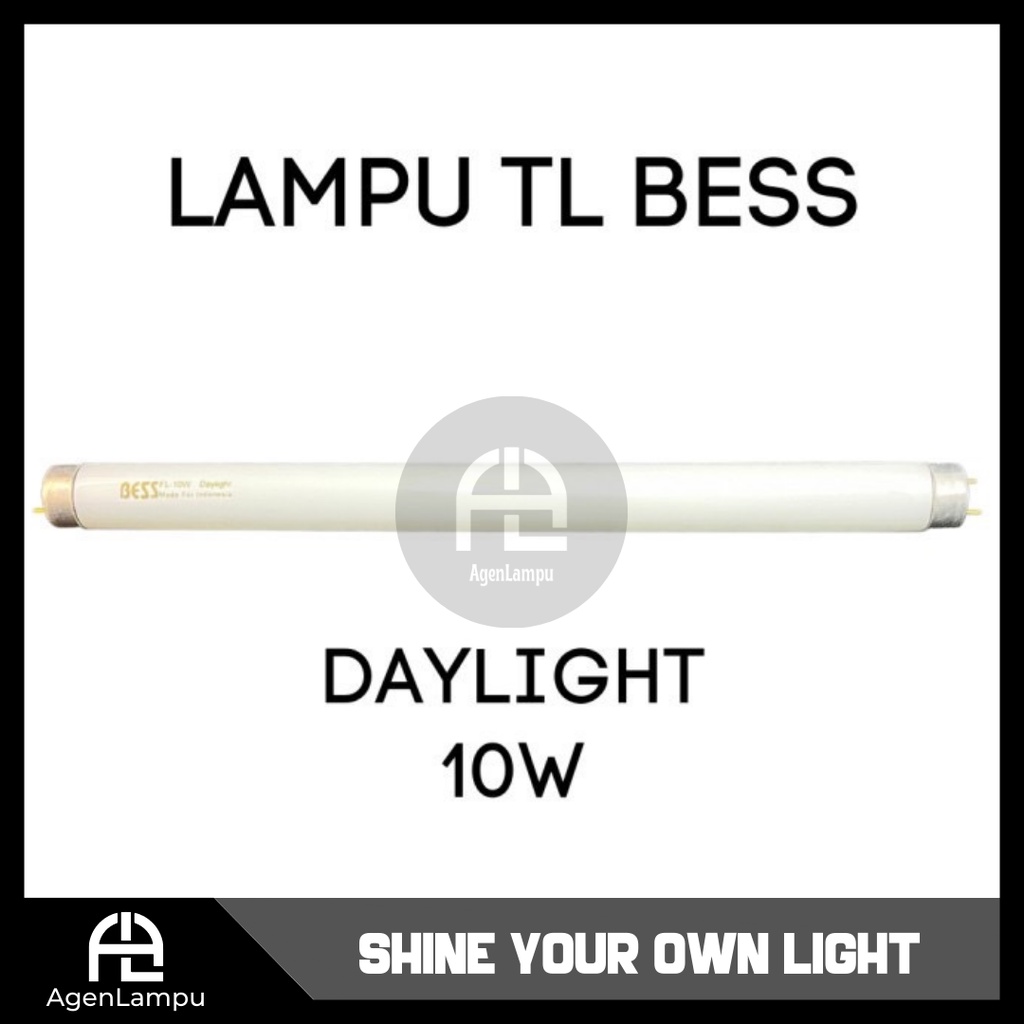 Jual Lampu TL Neon 10W Warna DAYLIGHT | Shopee Indonesia
