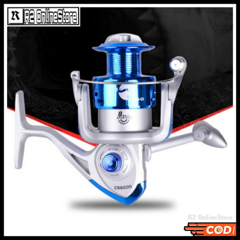 Jual CS5000 CS4000 CS3000 Series Reel Pancing Spinning 8 Ball Bearing 5 ...