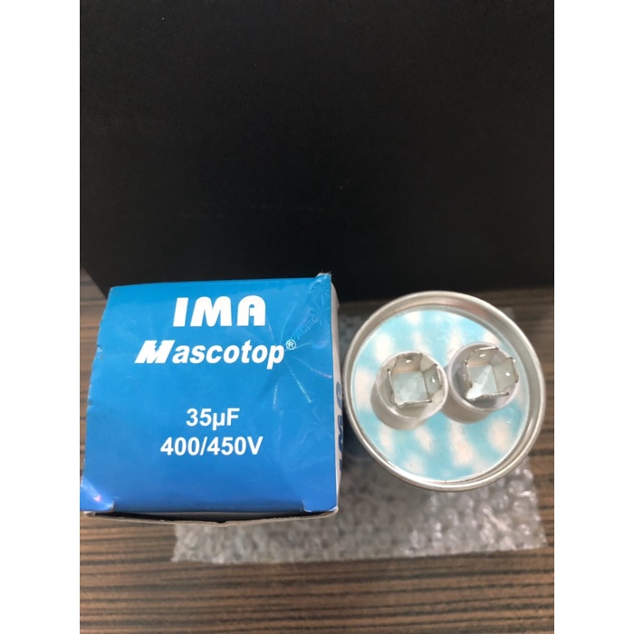 Jual Kapasitor AC 35 micro UF "IMA Mascotop" Best Quality | Shopee ...