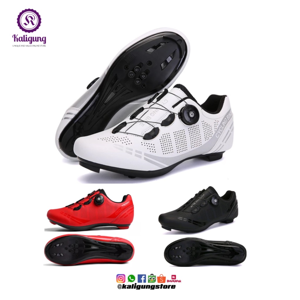 Jual Sepatu Roadbike Multi Cleat Model T27 Road Lock - Road Shoes Gowes ...