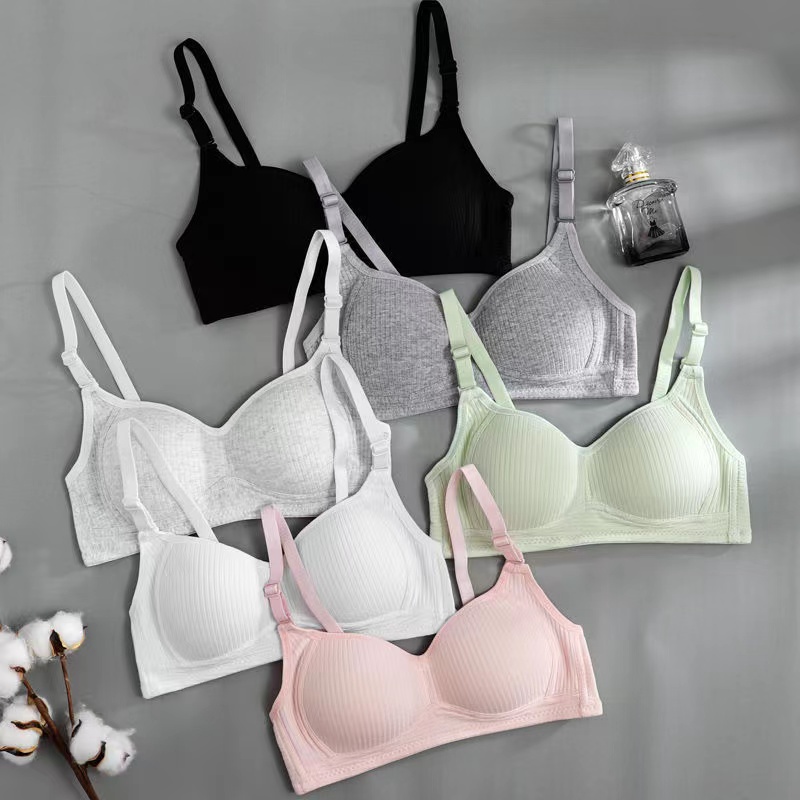 Jual Sayishop BH Bra motif garis lurus Push Up Style Senam Zumba Yoga ...