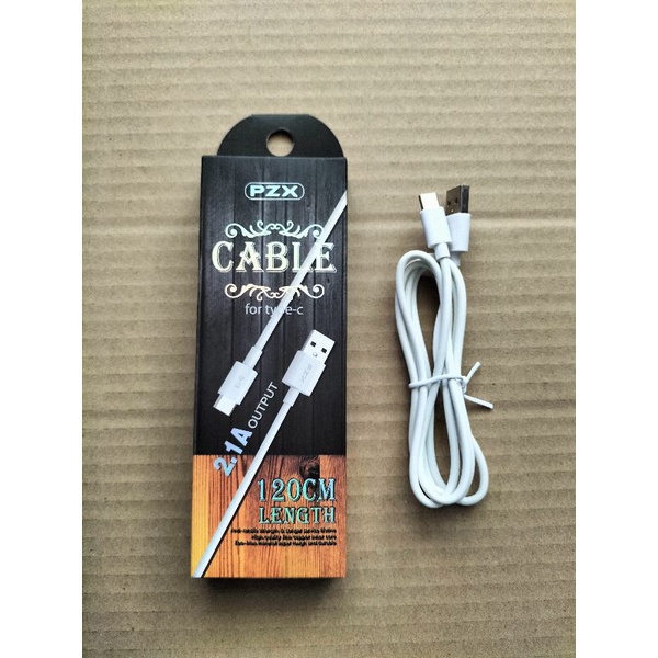 Jual KABEL DATA TYPE C 2.1A | PZX CABLE | Shopee Indonesia