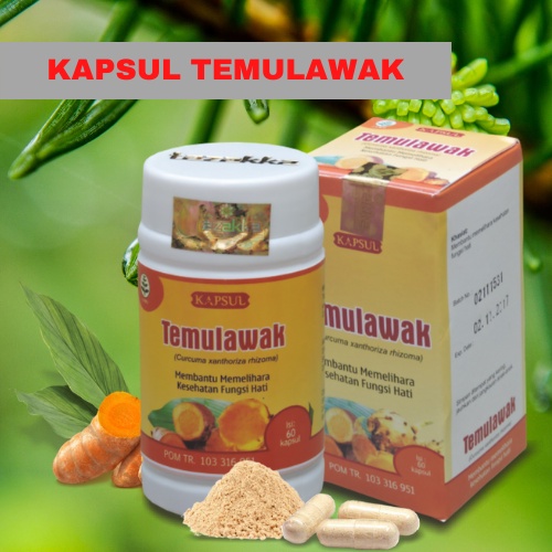 Jual Kapsul Temulawak Curcuma Ekstrak Original TAZAKKA isi 60 Kapsul ...