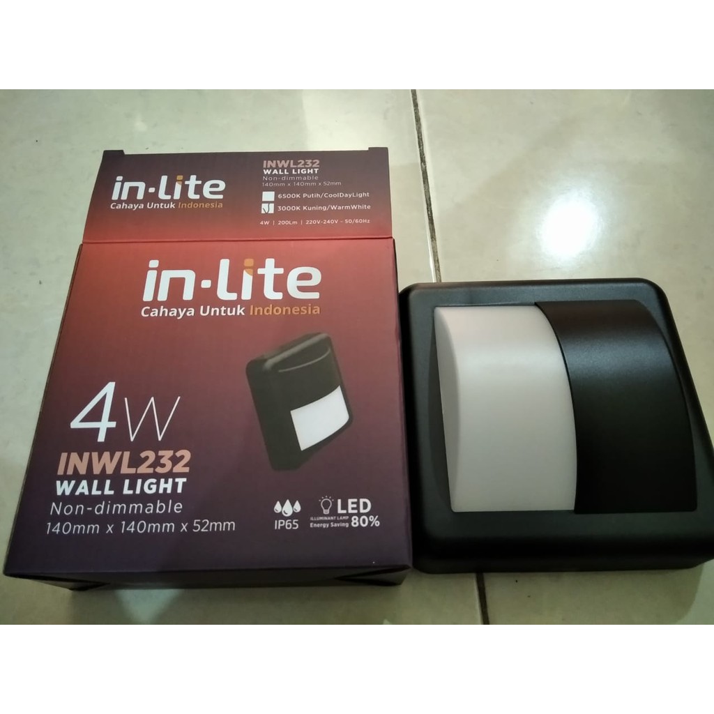 Jual INLITE Lampu Dinding LED / IN LITE LED Wall Light 4W - INWL232 ...