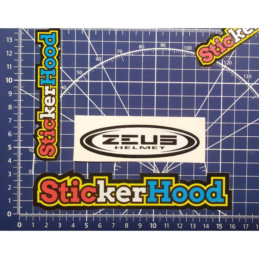 Jual STICKER STIKER ZEUS HELMET LOGO | Shopee Indonesia