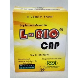 Jual L BIO KAPSUL @ 15 PER BOTOL Indonesia|Shopee Indonesia