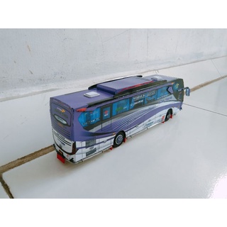 Jual miniatur papercraft bus skala 50 sjm trans ratu maher Indonesia ...