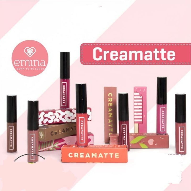 Jual EMINA Creamatte 5.5gr - Lip Cream | Shopee Indonesia