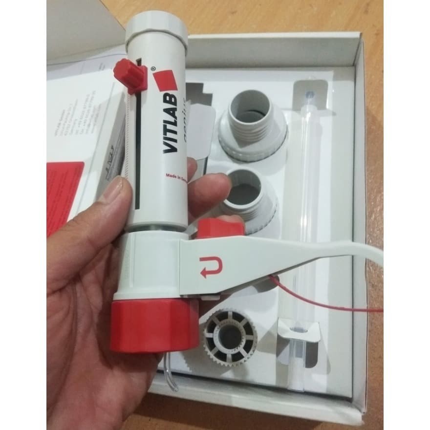 Jual Bottle-Top Dispenser VITLAB Genius 0.5-5.0 ml | Shopee Indonesia