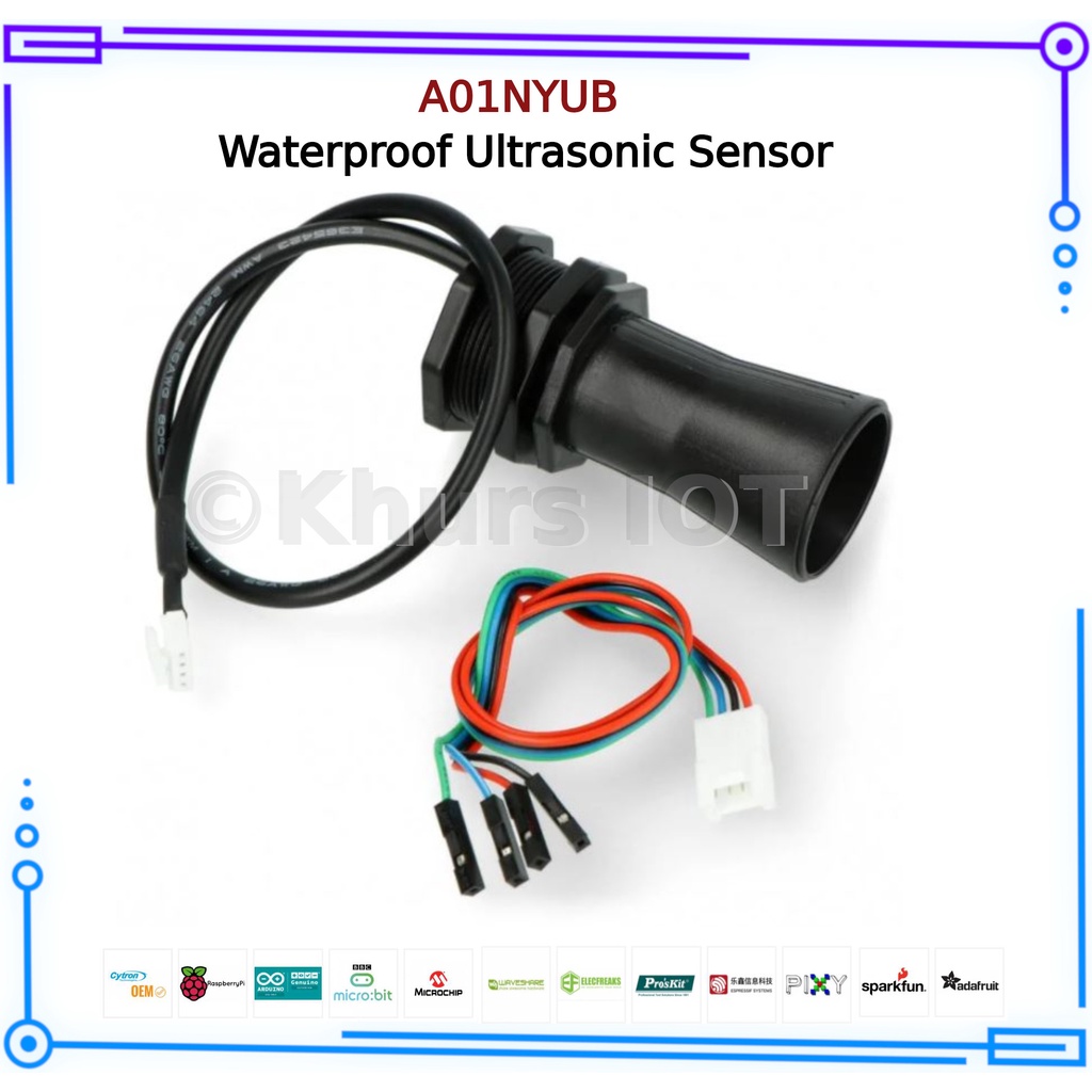 Jual A01NYUB Waterproof Ultrasonic Sensor | Shopee Indonesia