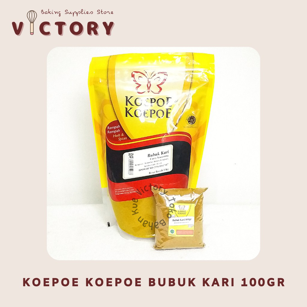 Jual KOEPOE KOEPOE Bubuk Kari 100gr - Curry Powder | Shopee Indonesia