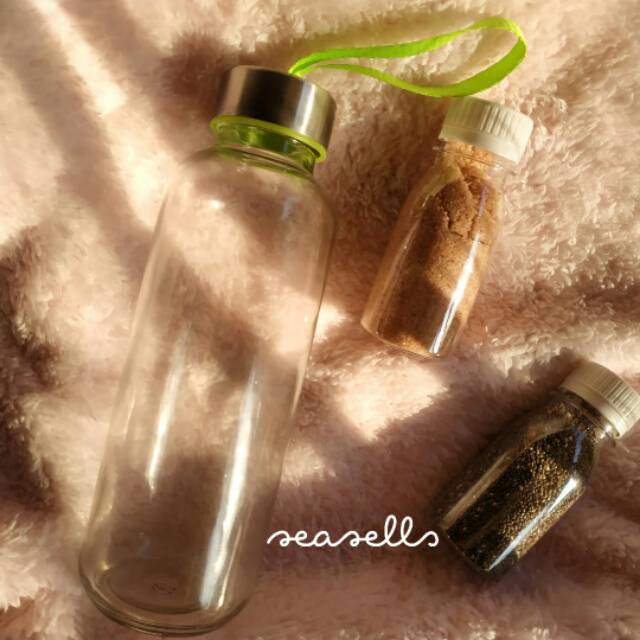 Jual AYO SEHAT 1 (chia seed, himalayan salt, botol kaca) | Shopee Indonesia
