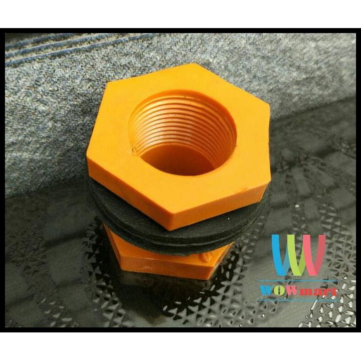 Jual DISKON MUR DRAT TOREN DRAT DALAM 3/4" DRAT LUAR 1" VLOK RING 3/4 ...