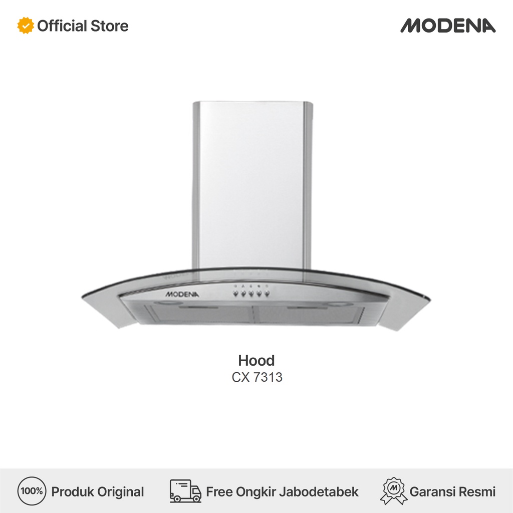 Jual MODENA Chimney Hood - CX 7313 S | Shopee Indonesia