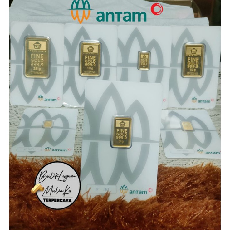 Jual EMAS LM ANTAM 3 GRAM LOGAM MULIA, 24 KARAT ASLI CERTIEYE | Shopee ...