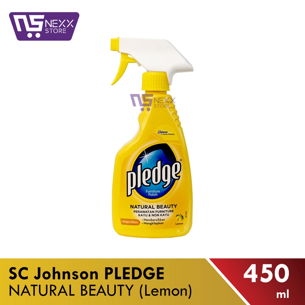 Jual PLEDGE Natural Beauty Liquid PUMP SPRAY - 450 ml | Shopee Indonesia