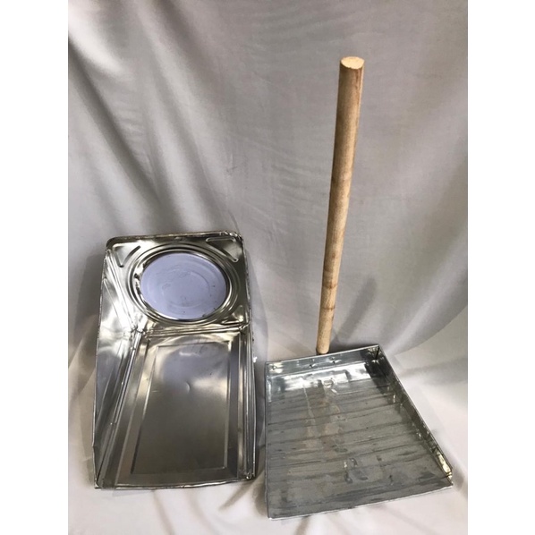 Jual CIKRAK SENG TEBAL GAGANG KAYU / SEROK SAMPAH / PENGKI SENG SENG ...