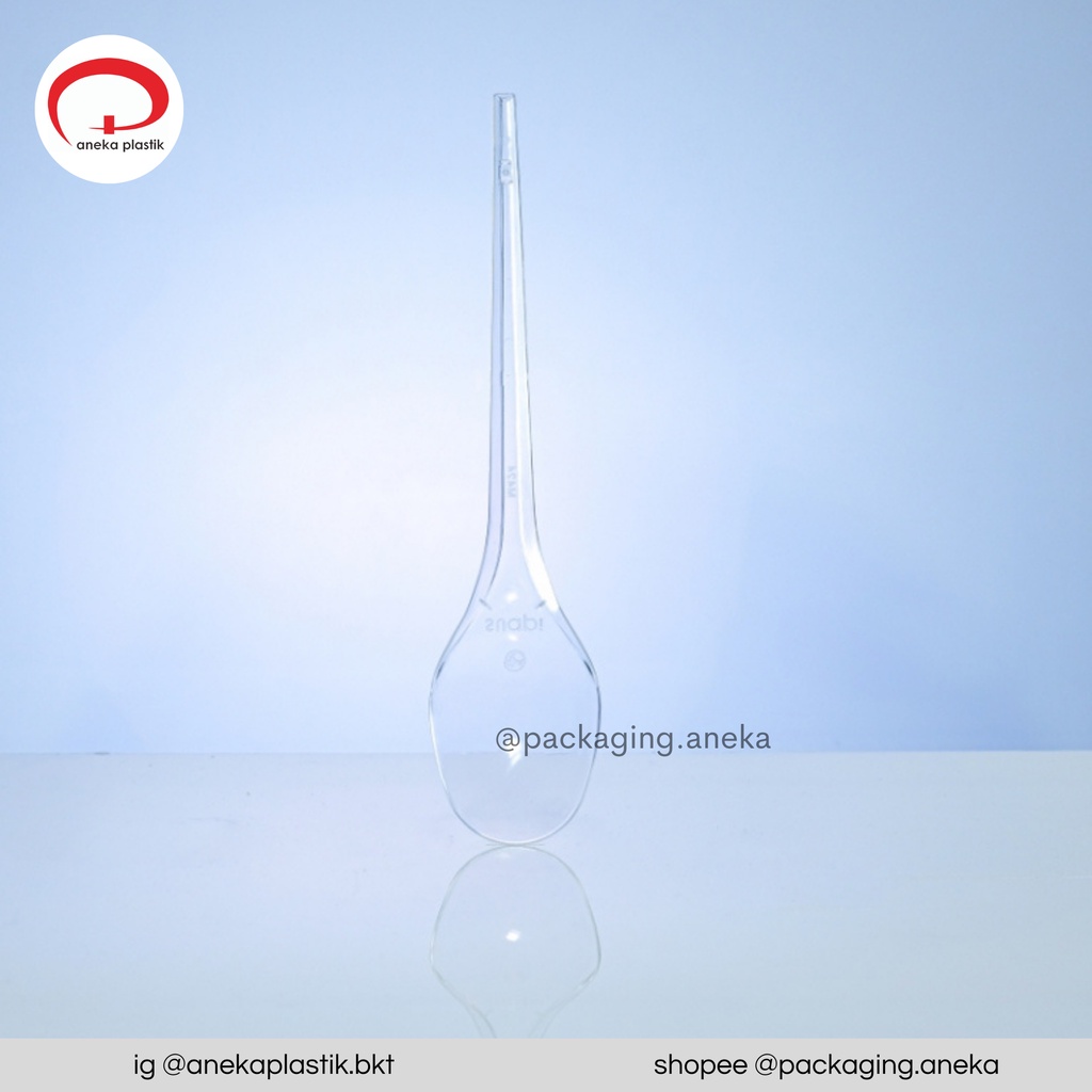 Jual (100pcs) SENDOK MAKAN SUAPI BENING / sendok garpu sekali pakai ...