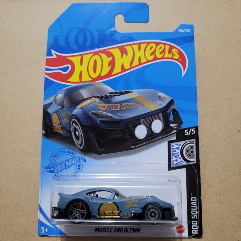 Jual HOT WHEELS MUSCLE AND BLOWN / ROD SQUAD [ GREY ] | Shopee Indonesia