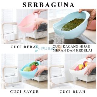 Jual WADAH CUCI BERAS / BASKOM CUCI BERAS SAYUR BUAH ALAT CUCI BERAS ...