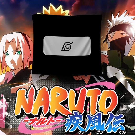 Jual bendera ANIME NARUTO DESA KONOHA VILLAGE flag poster kain tapestry ...