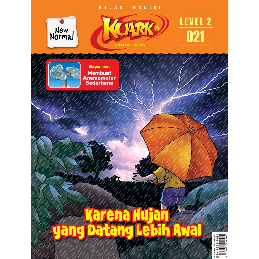 Jual KUARK Komik Sains Level II Nomor 021 New Normal - Materi OSK 2022 | Shopee Indonesia
