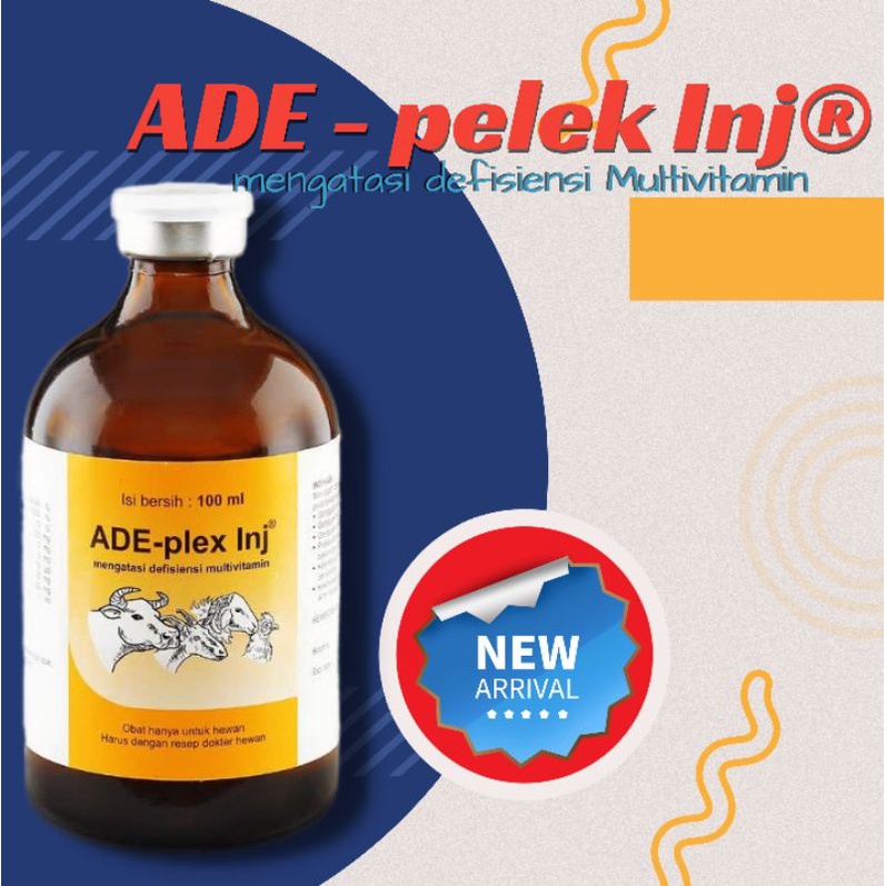 Jual ADE - plex Inj injeksi vitamin ADE konsentrasi Tinggi vit Ade ...