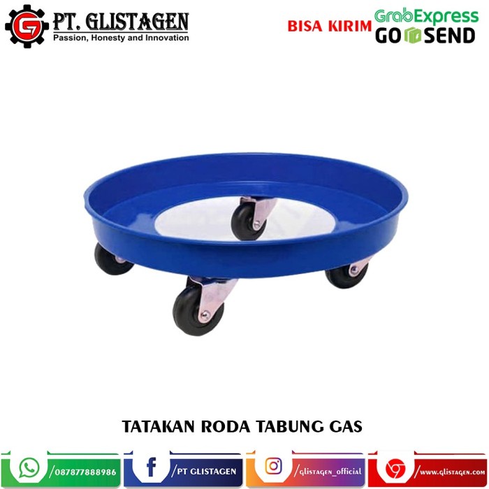 Jual Tatakan Kaki Roda Alas Dudukan Tabung Gas Elpiji Galon Air Bahan ...