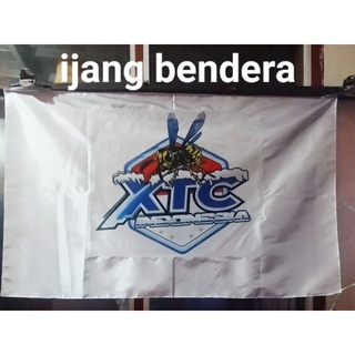 Jual BENDERA PUTIH LOGO XTC 115X75CM | Shopee Indonesia