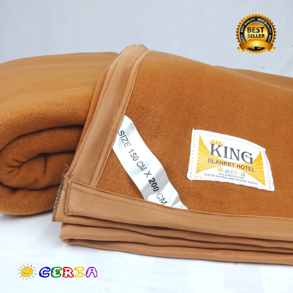 Jual Selimut Hotel Dewasa Tebal Polos Hotel King 3 Lapis 150x200 cm ...