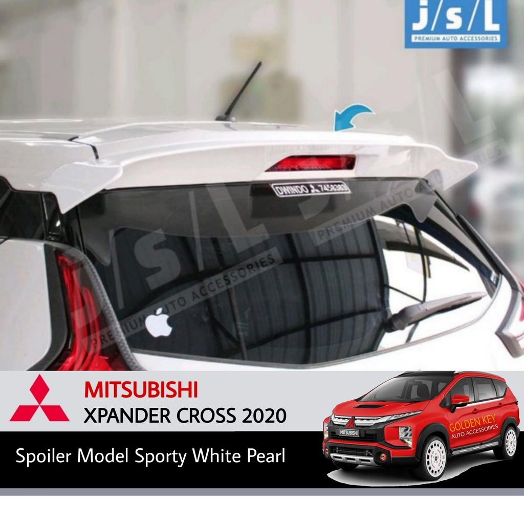 Jual JSL Spoiler Xpander Cross 2020 Rear Spoiler Model Sporty Quartz ...