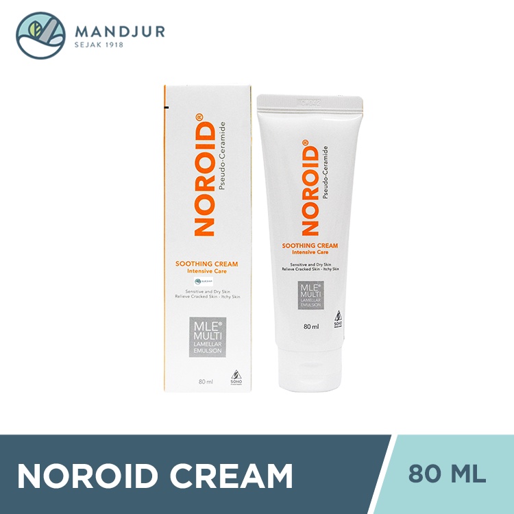 Jual Noroid Soothing Cream 80 mL - Pelembab Kulit Kering dan Bersisik ...