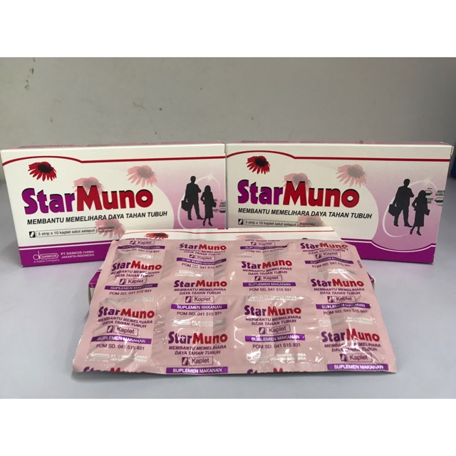 Jual Starmuno 1 strip 10 tablet ORIGINAL 100% Indonesia|Shopee Indonesia