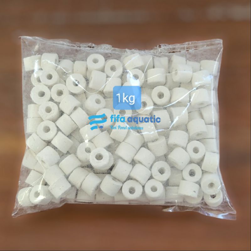 Jual Bio ring bio keramik filter biologi pengurai amoniak | Shopee ...