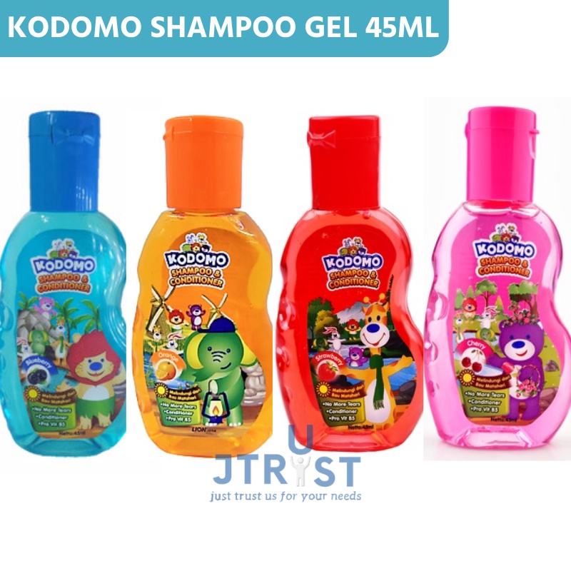 Jual Kodomo Shampoo & Conditioner Gel Kemasan Botol 45ml Indonesia|Shopee Indonesia