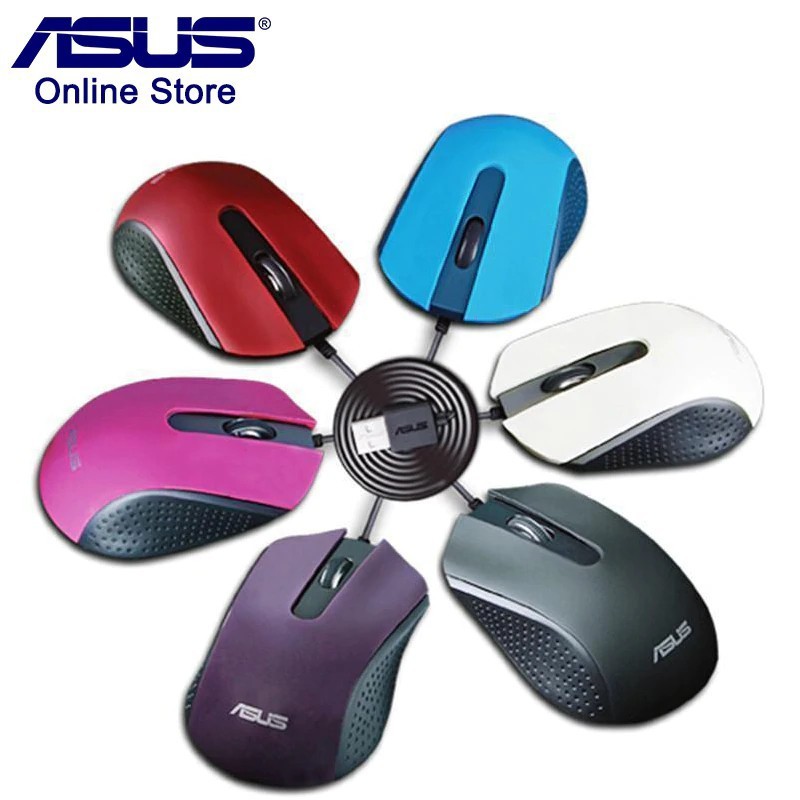 Jual ASUS | MOUSE USB BRAND ASUS (COLOURS) | Shopee Indonesia