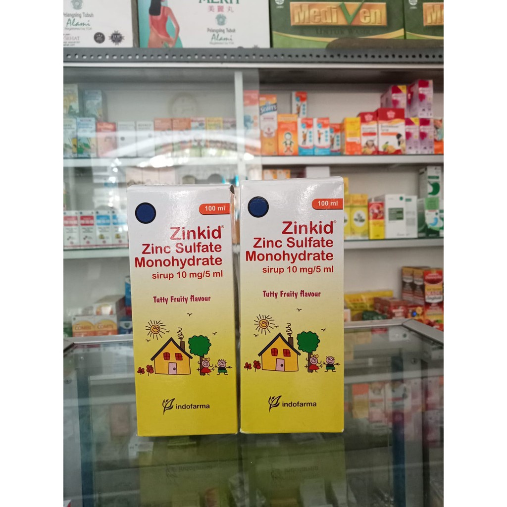 Jual Zinkid zinc sulfate untuk anak 100 ml | Shopee Indonesia