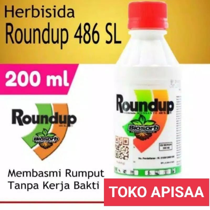 Jual Roundup Herbisida Cairan Pembasmi Obat Rumput Alang Insektisida ...