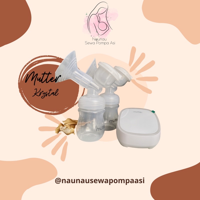 Jual SEWA Pompa ASI Mutter Krystal | Shopee Indonesia