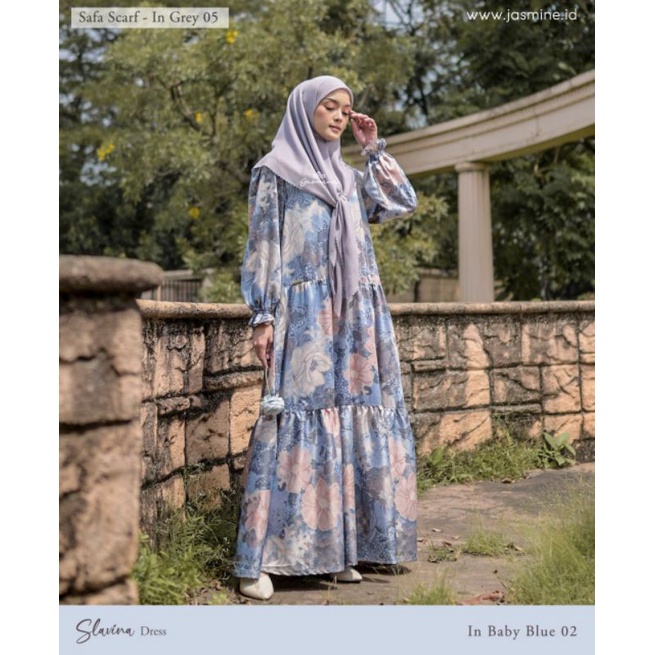 Jual Slavina Dress by Jasmine / GAMIS SLAVINA JASMINE (GAMIS SAJA ...