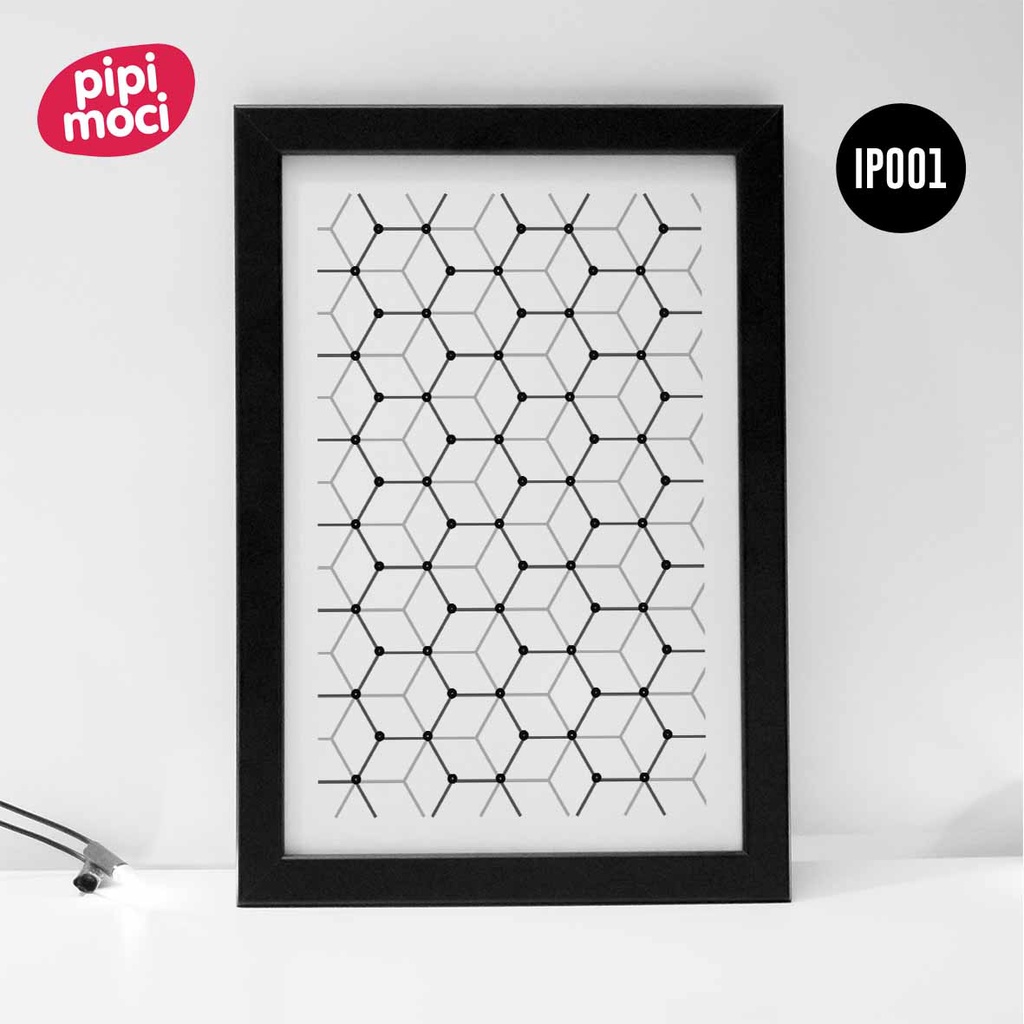 Jual Poster Cubical Pattern A3 45X30cm | Shopee Indonesia