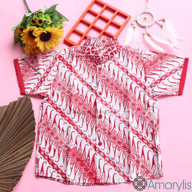 Jual Kemeja batik garutan motif parang | Shopee Indonesia