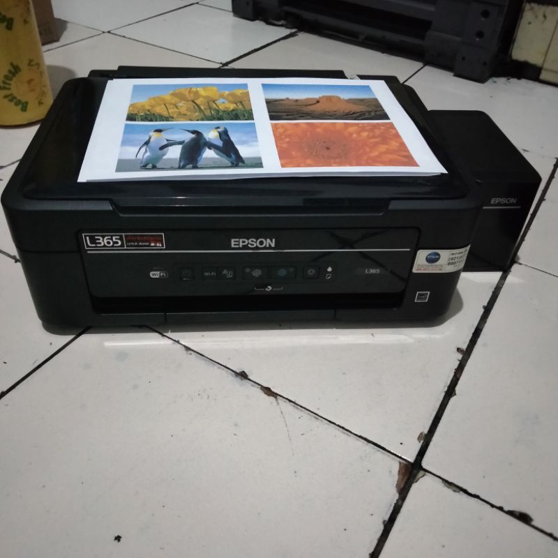 Jual printer Epson l365 all in one WiFi | Shopee Indonesia
