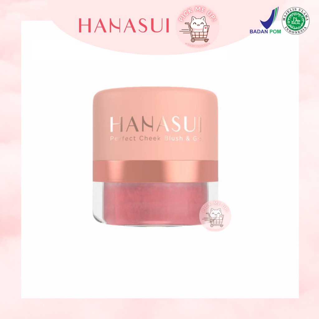 Jual HANASUI Perfect Cheek Blush & Go Powder | Blush On | Blush Powder ...